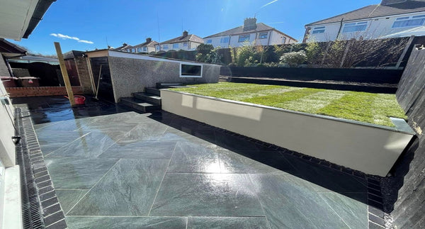 Anthracite Porcelain Paving – Bridge Street Stone