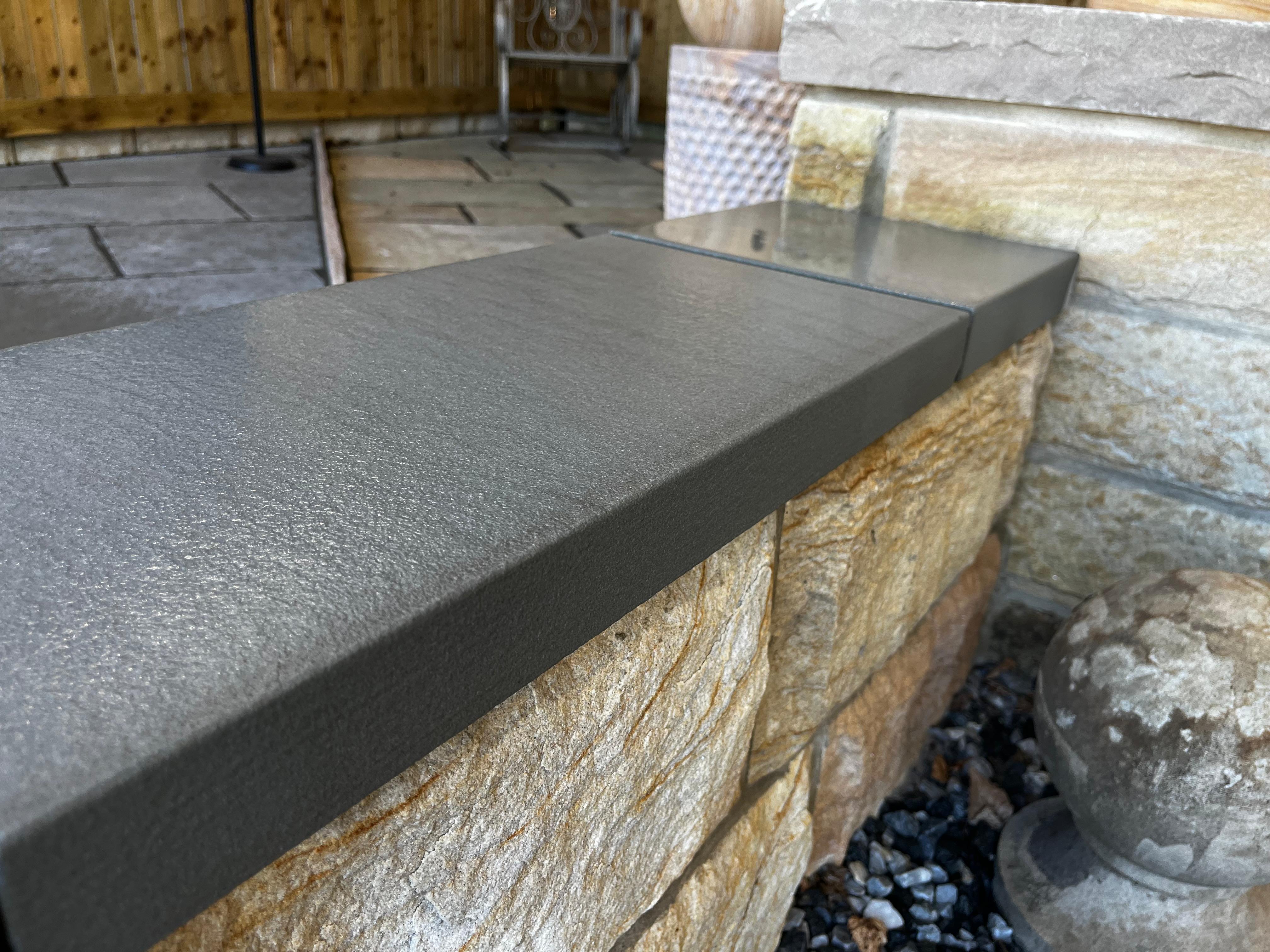 Kandla Grey Sawn Sandstone Coping – Bridge Street Stone