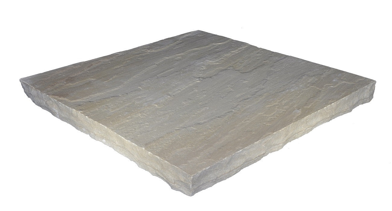 Golden Leaf Riven Sandstone Pier Caps – Natural Stone Post Toppers (3 ...