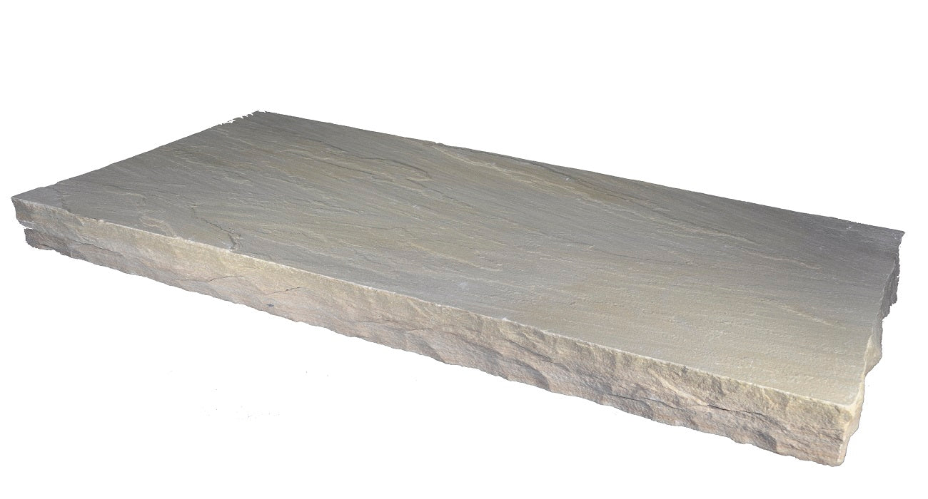 Golden Leaf Riven Sandstone Coping Stones – Natural Wall Caps – Bridge ...